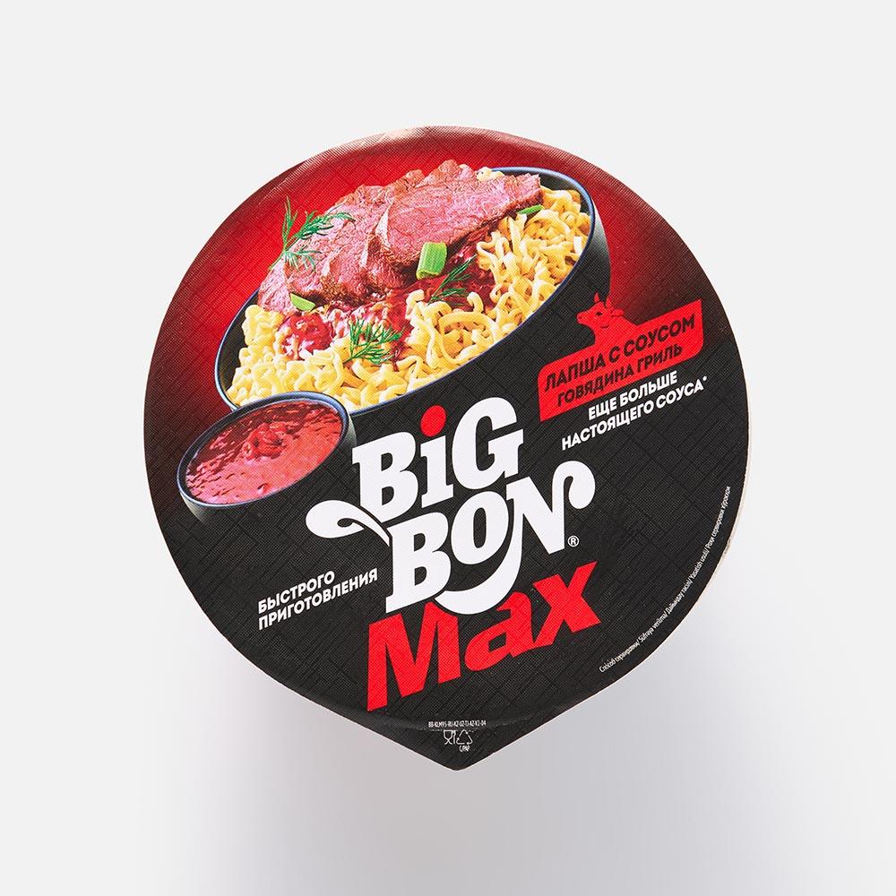 Купить Лапша Big Bon, с говядиной гриль, быстрого приготовления, 95 г с ...